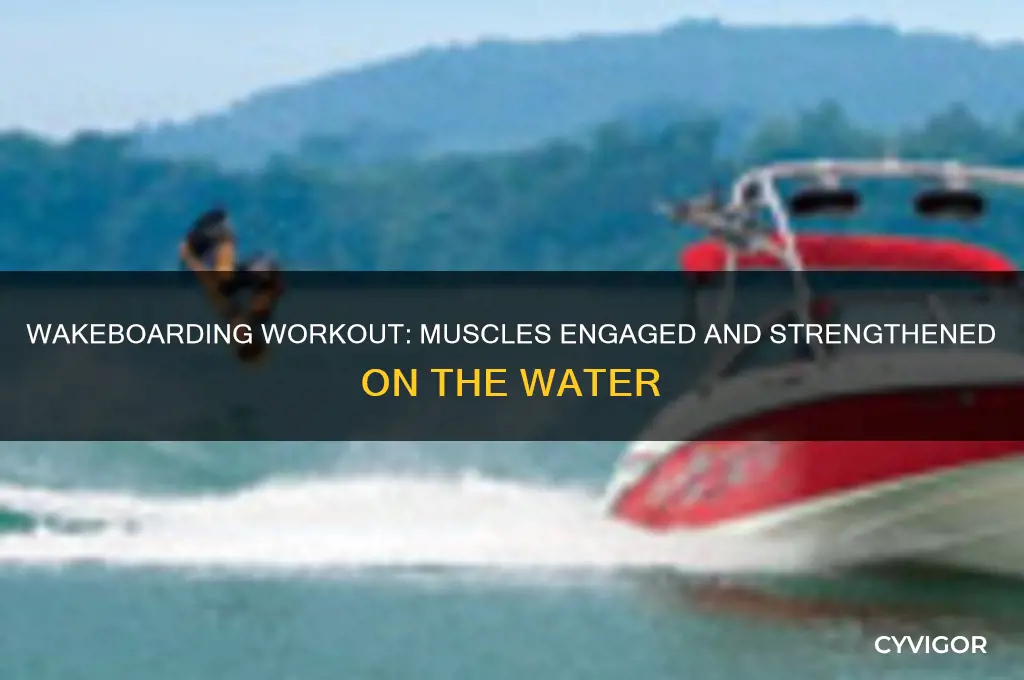 Wakeboarding Workout: Muscles Engaged And Strengthened On The Water ...