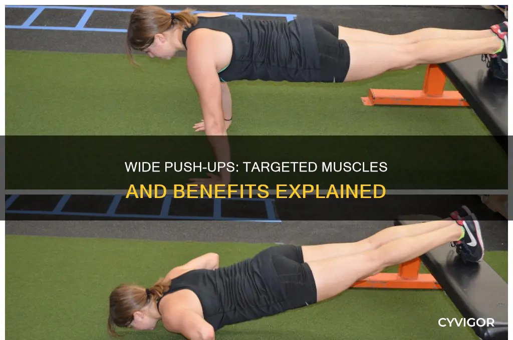 Wide Push-Ups: Targeted Muscles And Benefits Explained | CyVigor
