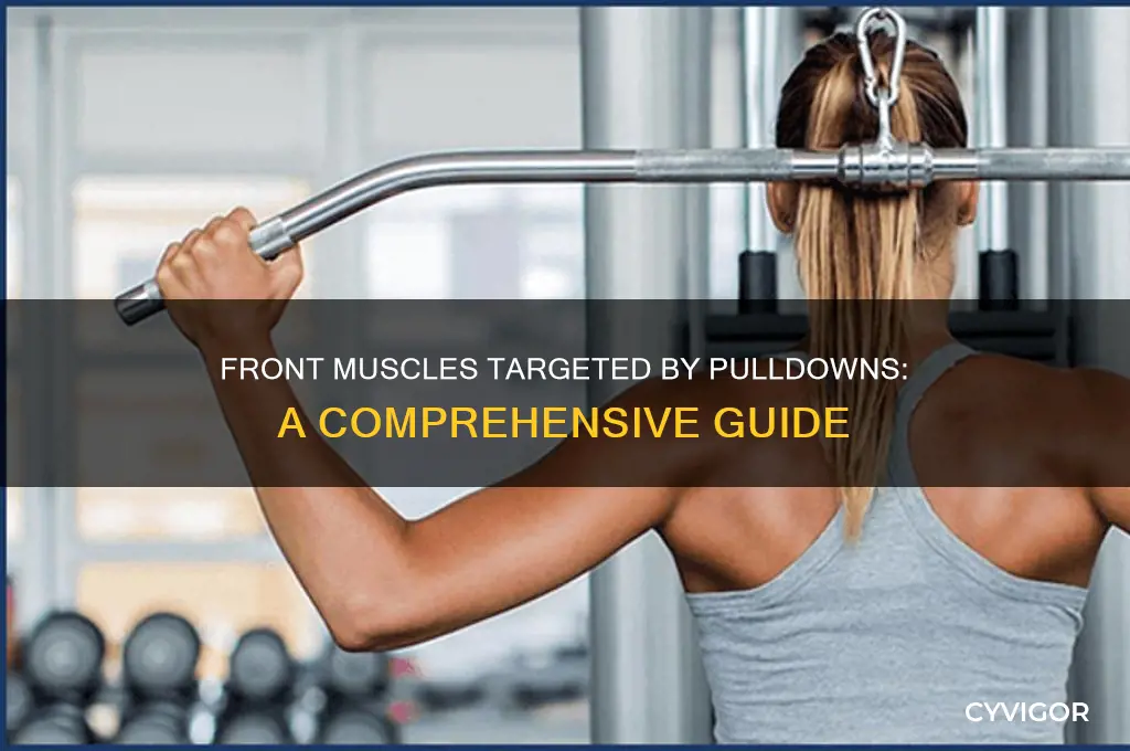 Front Muscles Targeted By Pulldowns: A Comprehensive Guide | CyVigor