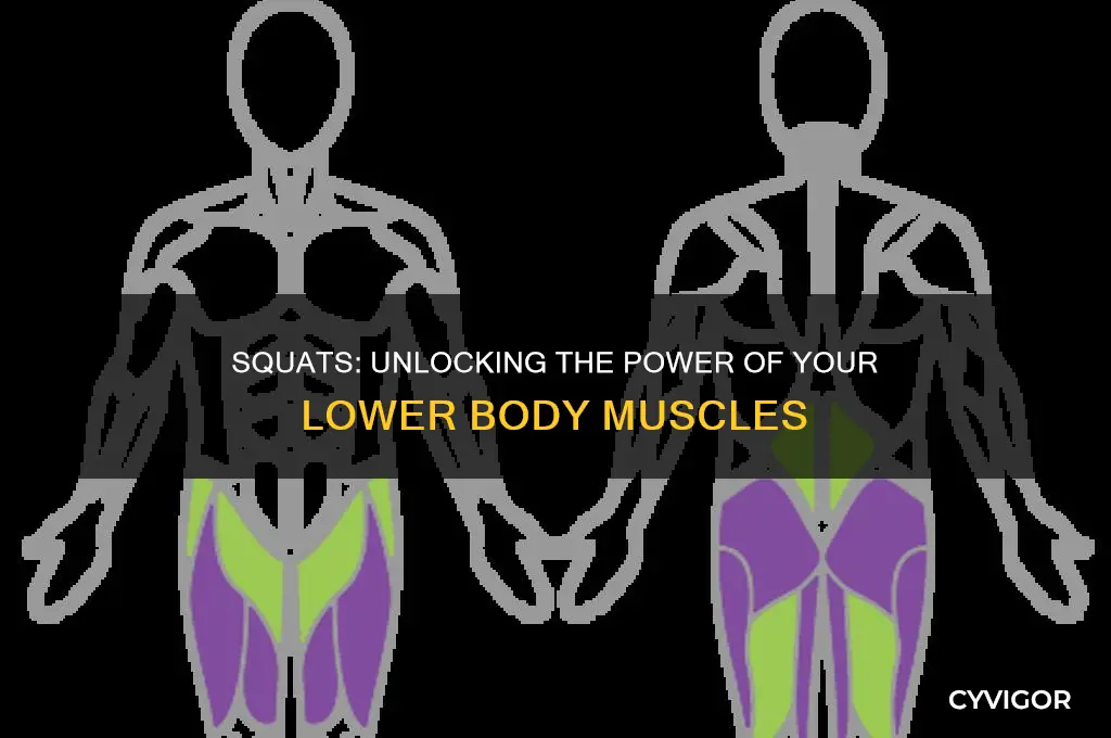 Squats: Unlocking The Power Of Your Lower Body Muscles | CyVigor