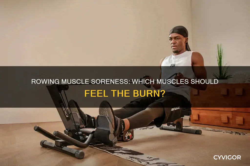 Rowing Muscle Soreness: Which Muscles Should Feel The Burn? | CyVigor