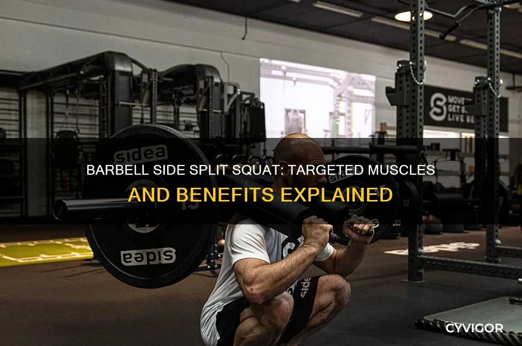 Barbell Side Split Squat: Targeted Muscles And Benefits Explained | CyVigor