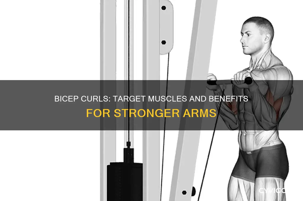 Bicep Curls: Target Muscles And Benefits For Stronger Arms | CyVigor