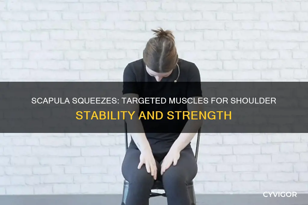Scapula Squeezes: Targeted Muscles For Shoulder Stability And Strength ...