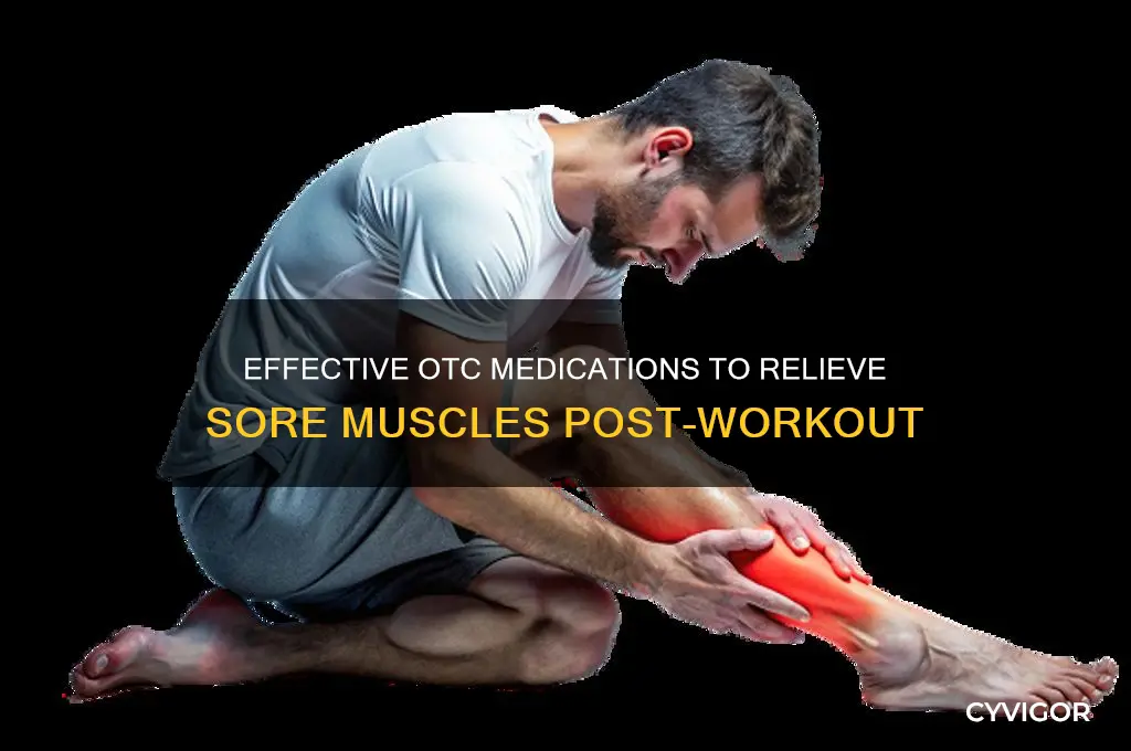 Effective Otc Medications To Relieve Sore Muscles Post-Workout | CyVigor