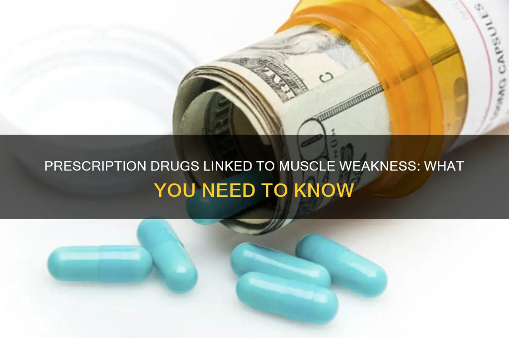 Prescription Drugs Linked To Muscle Weakness: What You Need To Know ...