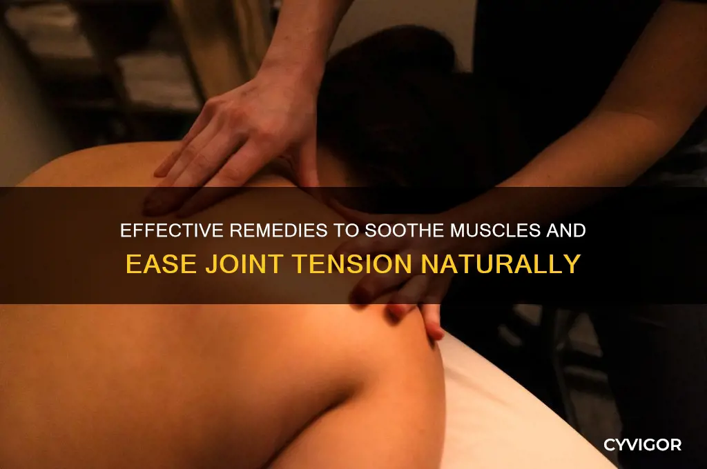 Effective Remedies To Soothe Muscles And Ease Joint Tension Naturally ...