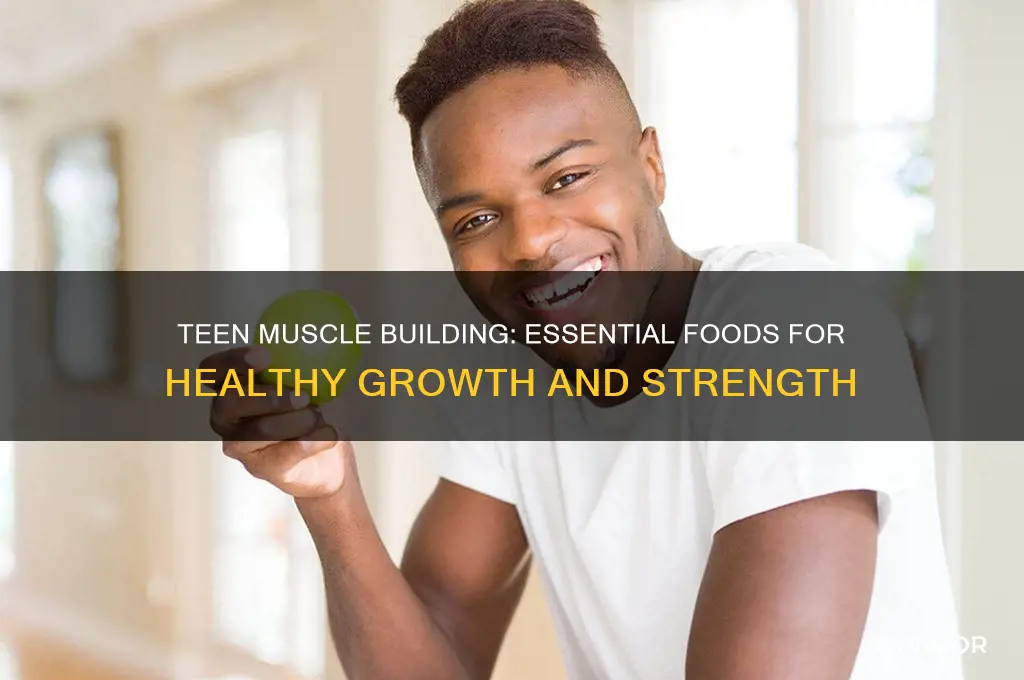 Teen Muscle Building: Essential Foods For Healthy Growth And Strength ...