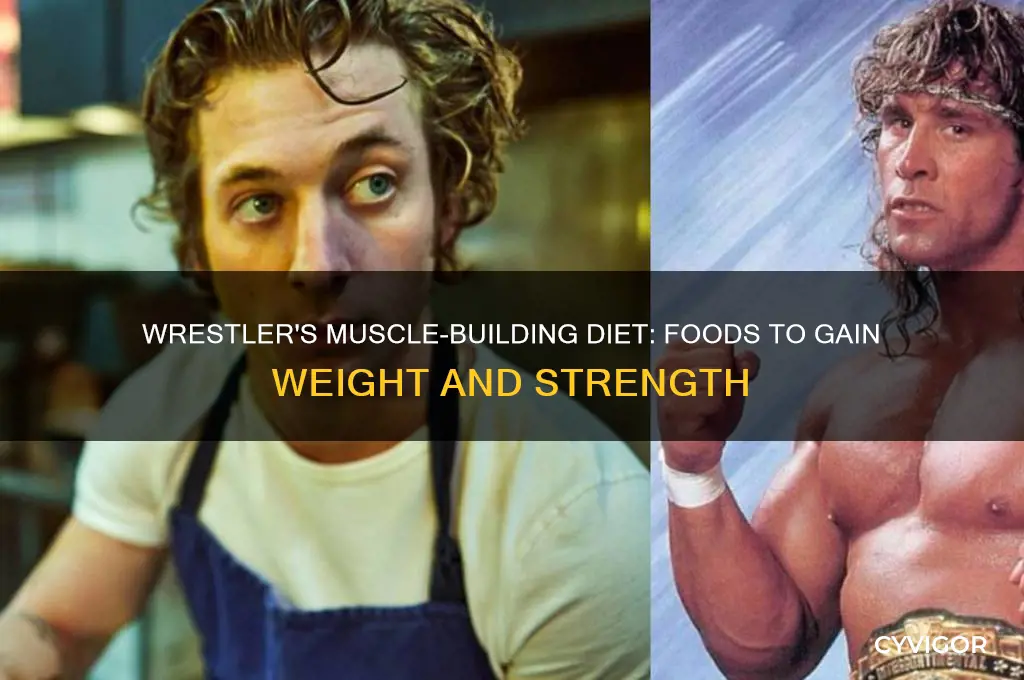 Wrestler's Muscle-Building Diet: Foods To Gain Weight And Strength ...