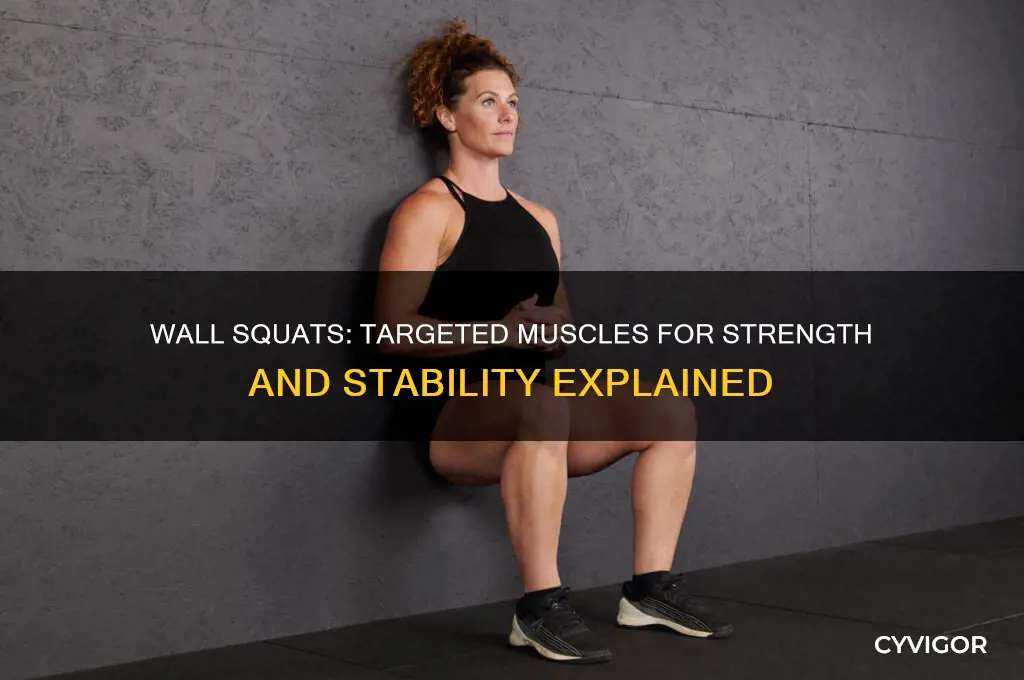 Wall Squats: Targeted Muscles For Strength And Stability Explained ...