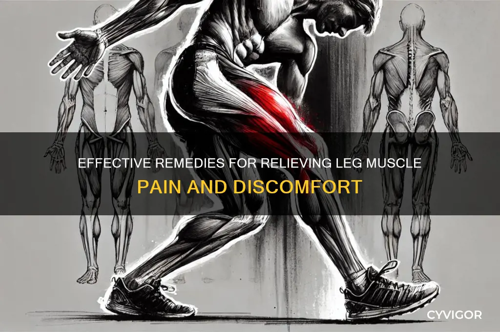 Effective Remedies For Relieving Leg Muscle Pain And Discomfort | CyVigor