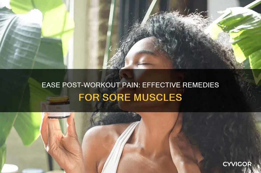 Ease Post-Workout Pain: Effective Remedies For Sore Muscles | CyVigor
