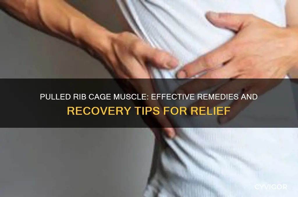 Pulled Rib Cage Muscle: Effective Remedies And Recovery Tips For Relief ...