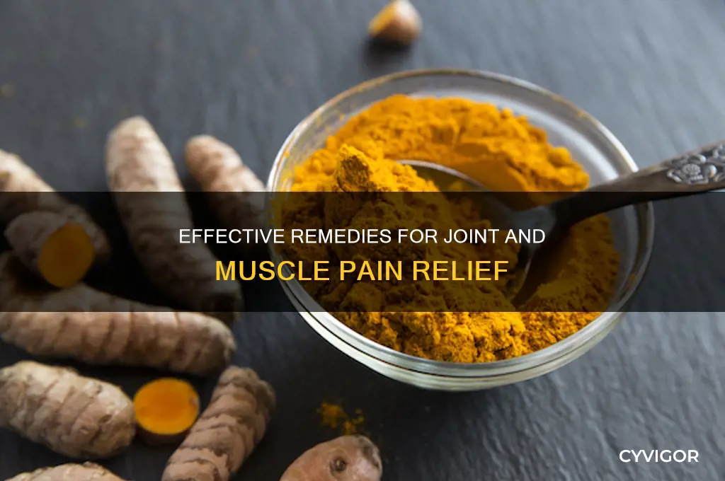 Effective Remedies For Joint And Muscle Pain Relief | CyVigor