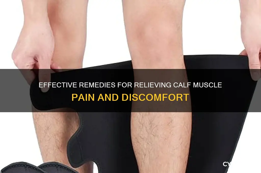 Effective Remedies For Relieving Calf Muscle Pain And Discomfort | CyVigor