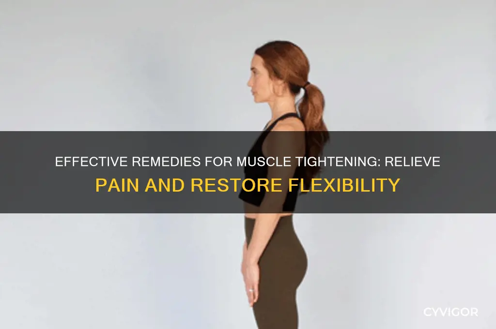 Effective Remedies For Muscle Tightening: Relieve Pain And Restore ...