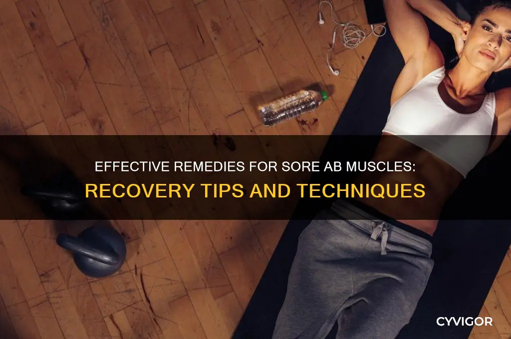 Effective Remedies For Sore Ab Muscles: Recovery Tips And Techniques ...