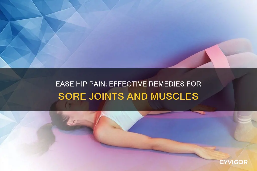 Ease Hip Pain: Effective Remedies For Sore Joints And Muscles | CyVigor