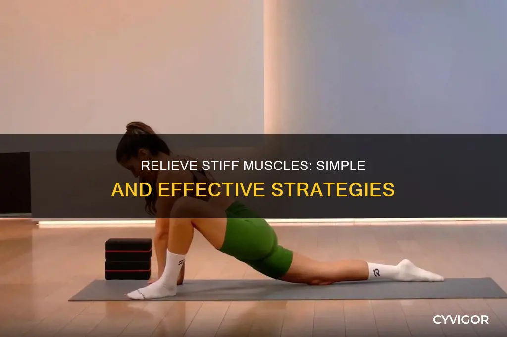 Relieve Stiff Muscles: Simple And Effective Strategies | CyVigor
