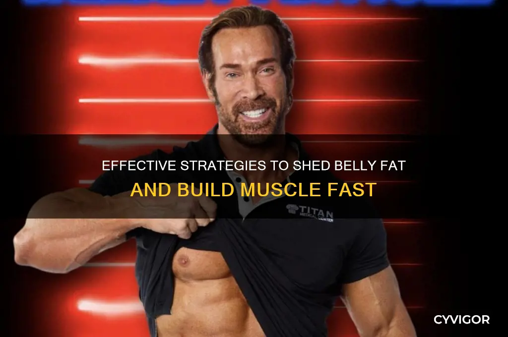 Effective Strategies To Shed Belly Fat And Build Muscle Fast | CyVigor