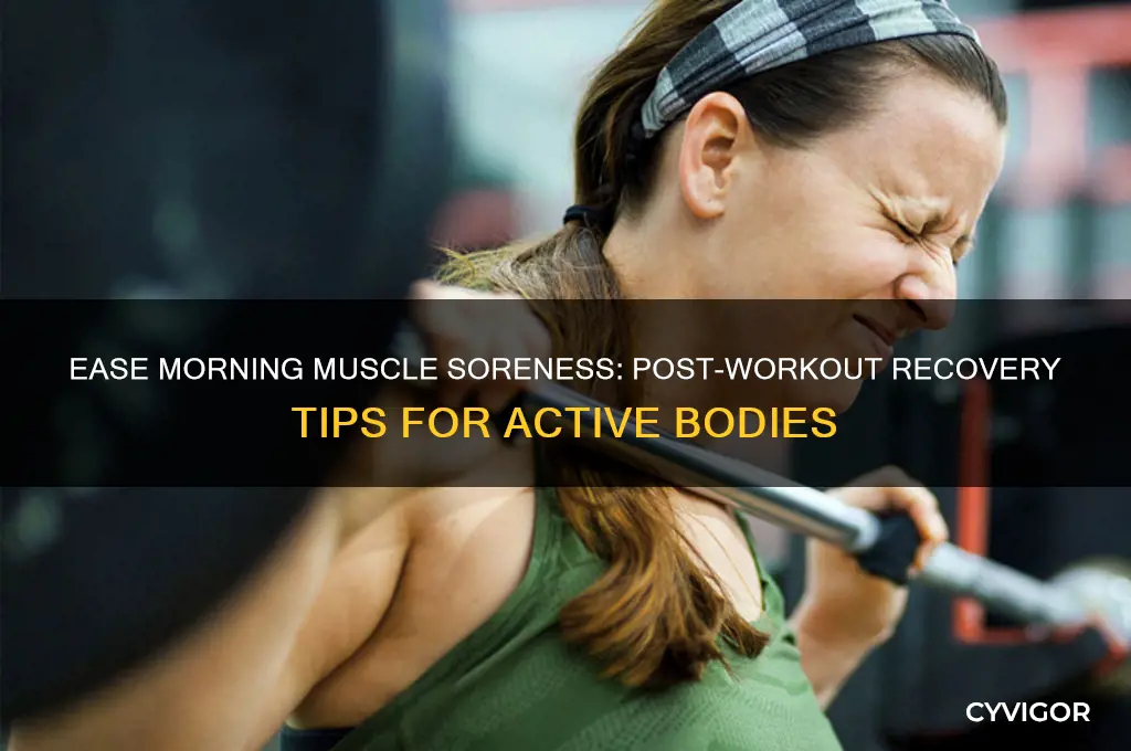 Ease Morning Muscle Soreness: Post-Workout Recovery Tips For Active ...