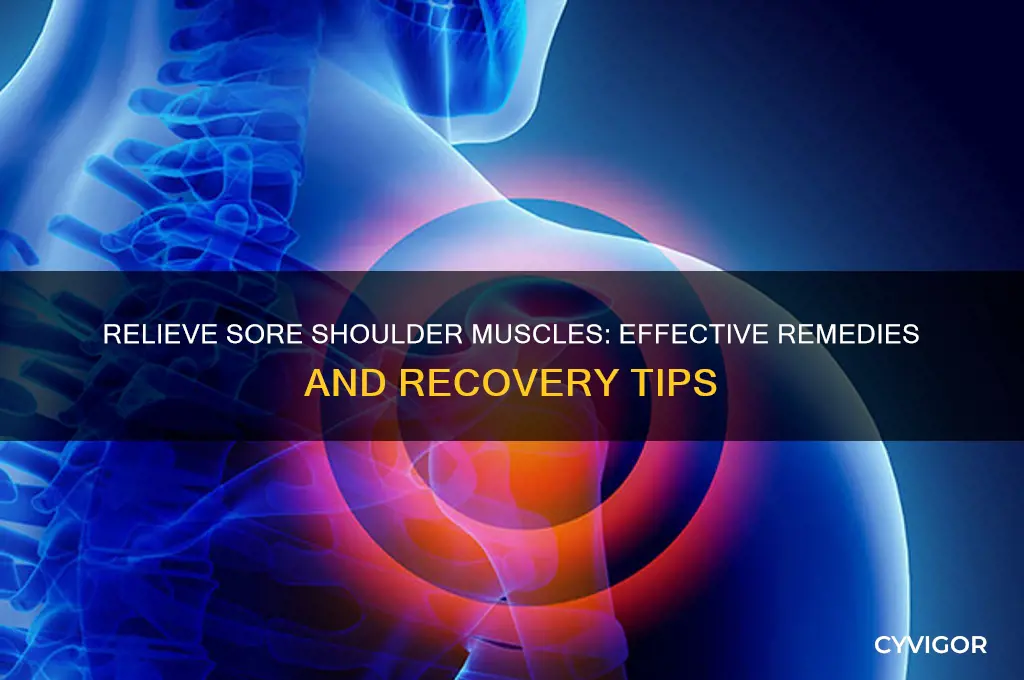 Relieve Sore Shoulder Muscles: Effective Remedies And Recovery Tips ...