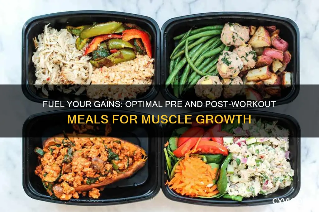 Fuel Your Gains: Optimal Pre And Post-Workout Meals For Muscle Growth ...