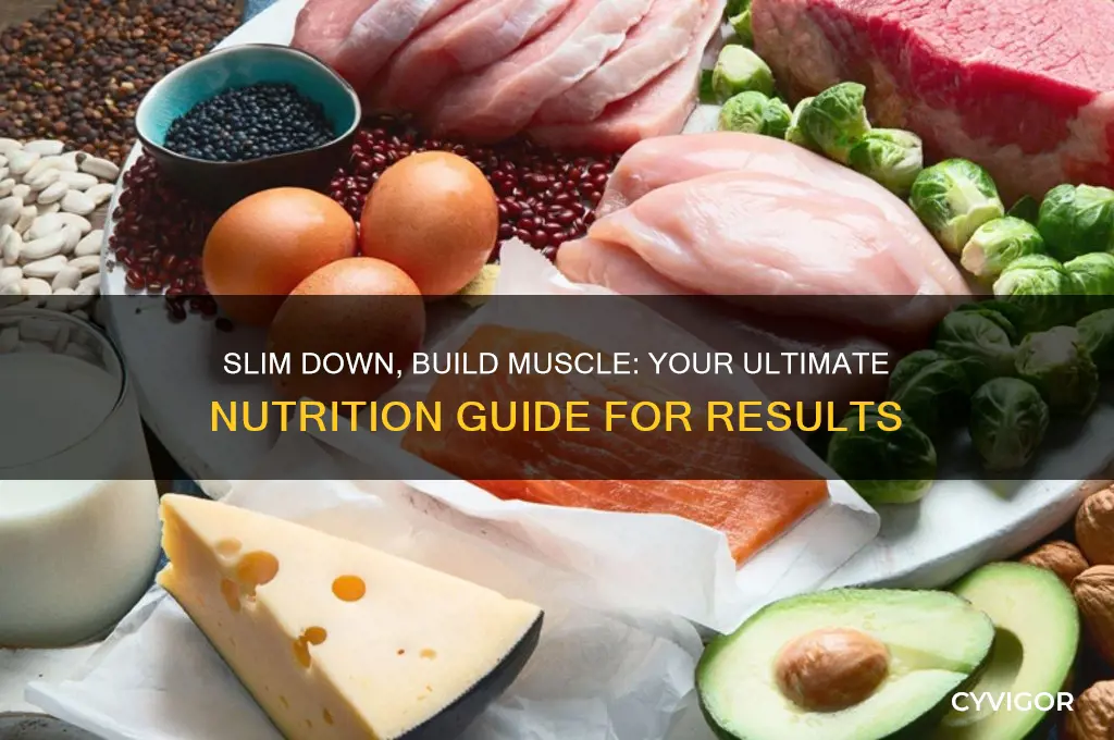 Slim Down, Build Muscle: Your Ultimate Nutrition Guide For Results ...