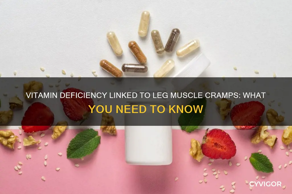 Vitamin Deficiency Linked To Leg Muscle Cramps: What You Need To Know ...