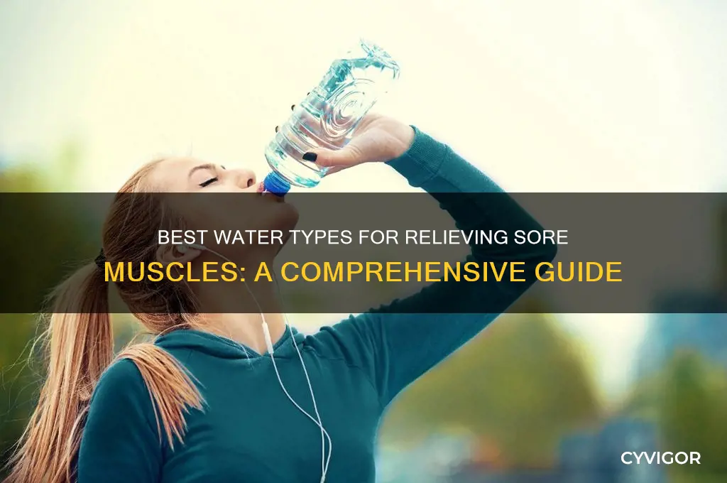 Best Water Types For Relieving Sore Muscles: A Comprehensive Guide ...
