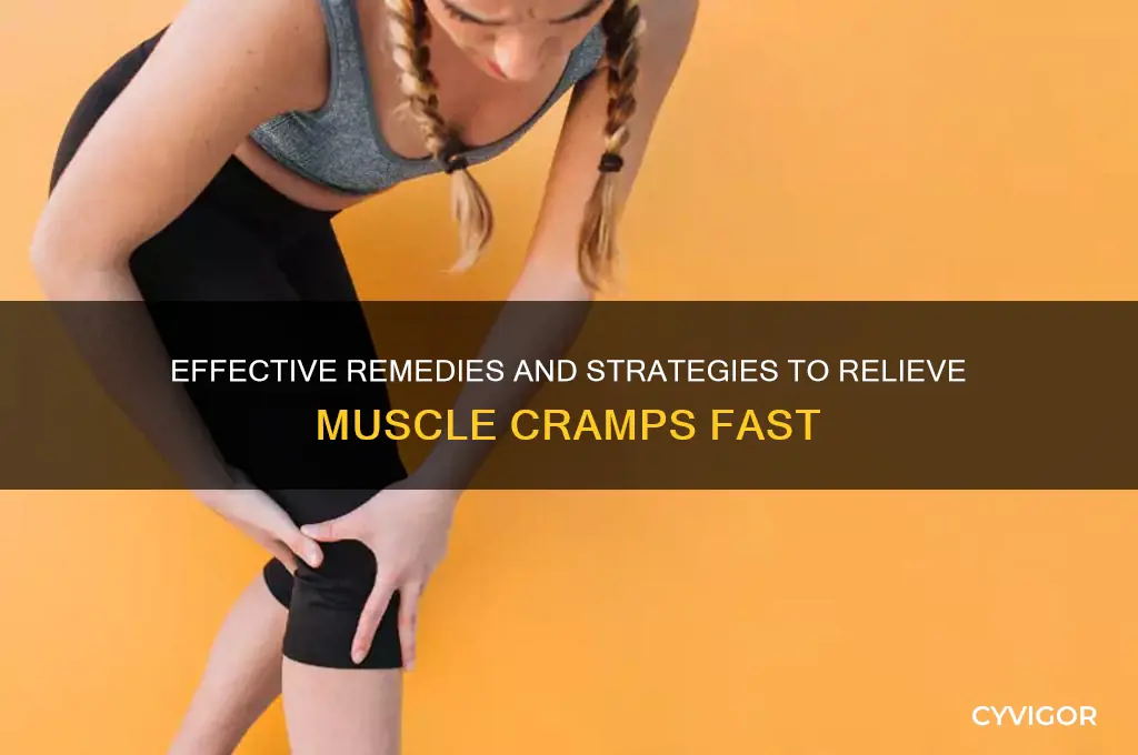 Effective Remedies And Strategies To Relieve Muscle Cramps Fast | CyVigor