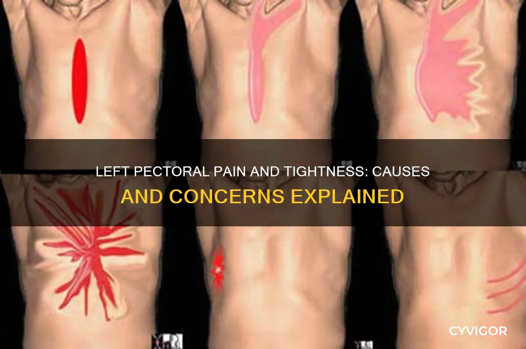 Left Pectoral Pain And Tightness: Causes And Concerns Explained | CyVigor