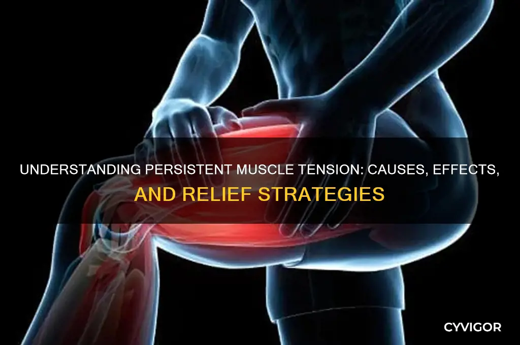 Understanding Persistent Muscle Tension: Causes, Effects, And Relief ...