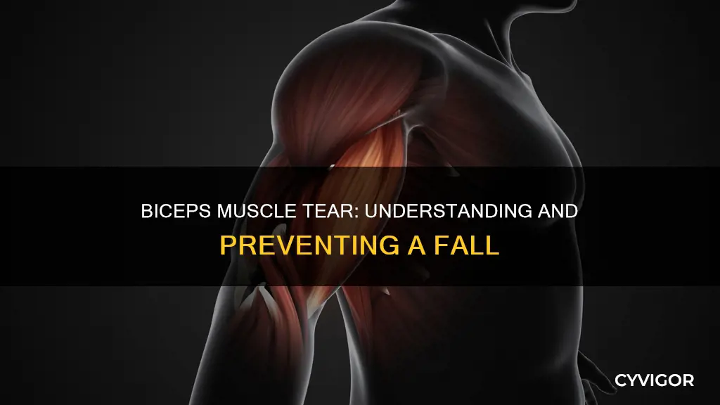 Biceps Muscle Tear: Understanding And Preventing A Fall | CyVigor
