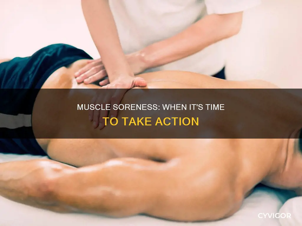 Muscle Soreness: When It's Time To Take Action | CyVigor