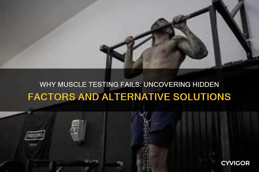Why Muscle Testing Fails: Uncovering Hidden Factors And Alternative ...