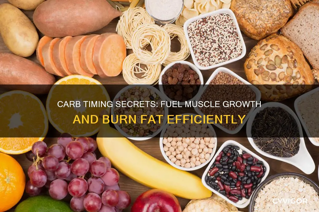 Carb Timing Secrets: Fuel Muscle Growth And Burn Fat Efficiently | CyVigor
