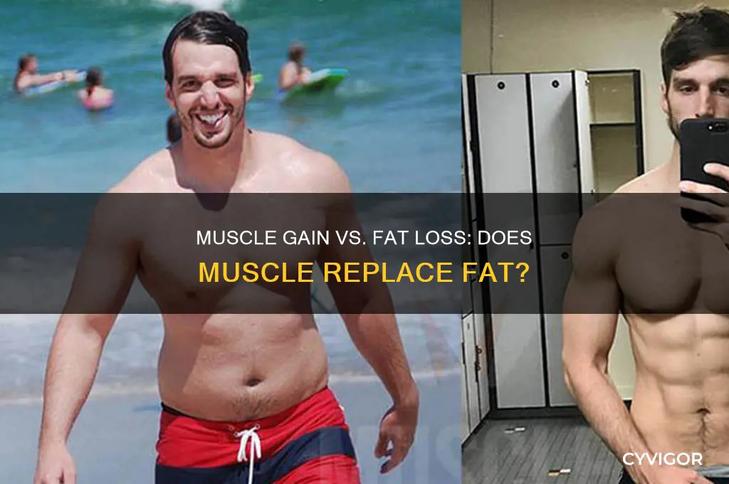 Muscle Gain Vs. Fat Loss: Does Muscle Replace Fat? | CyVigor