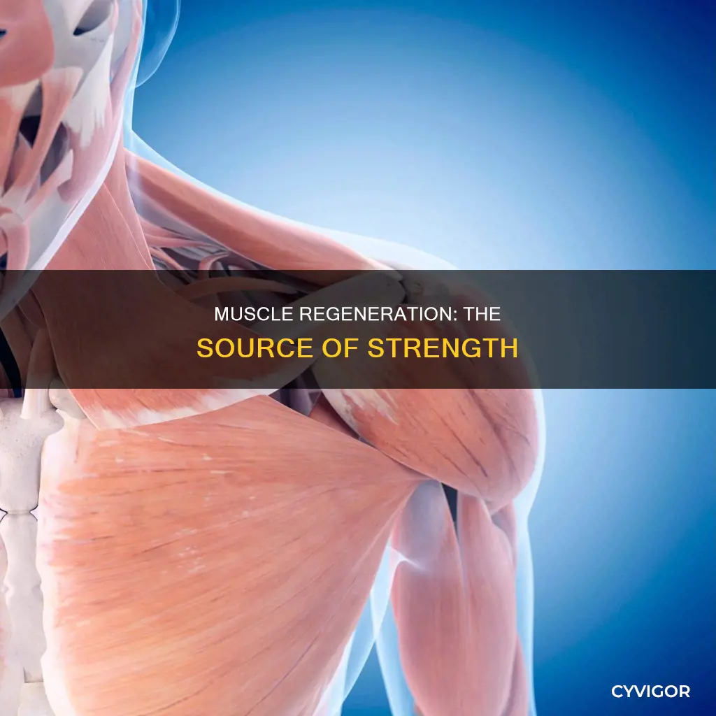 Muscle Regeneration: The Source Of Strength | CyVigor