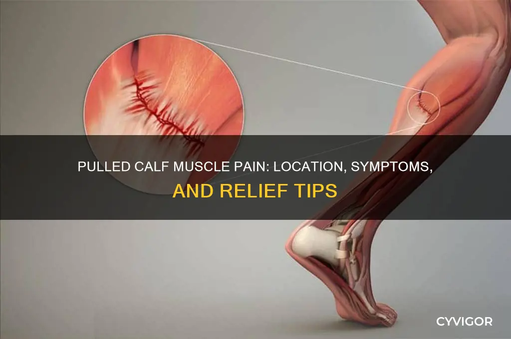 Pulled Calf Muscle Pain: Location, Symptoms, And Relief Tips | CyVigor