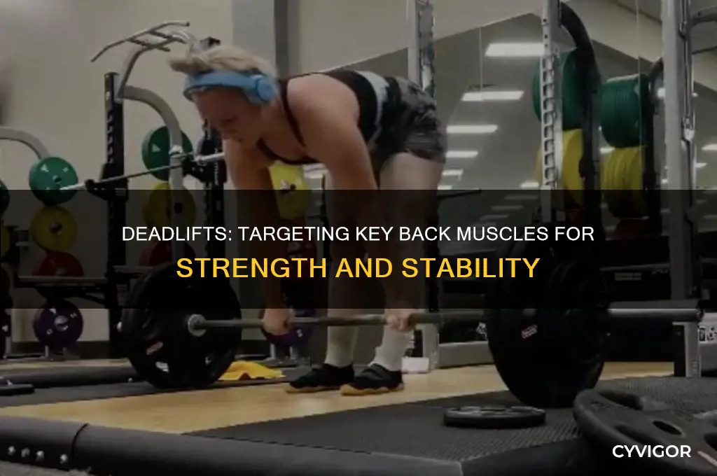 Deadlifts: Targeting Key Back Muscles For Strength And Stability | CyVigor
