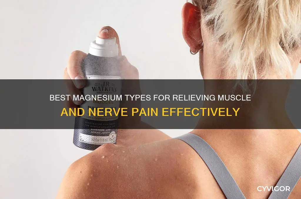Best Magnesium Types For Relieving Muscle And Nerve Pain Effectively ...