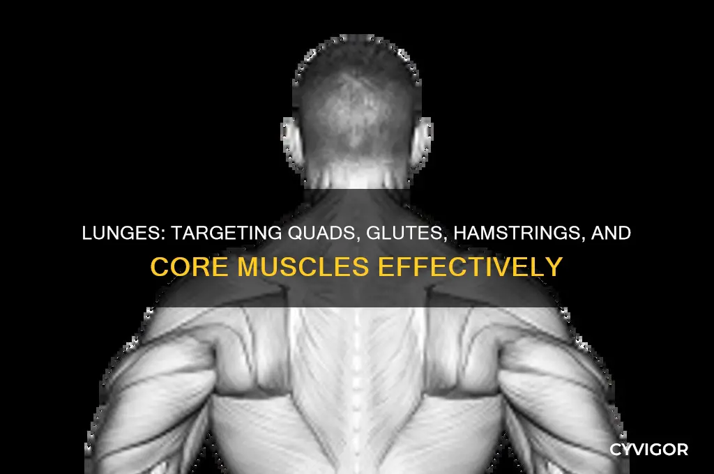 Lunges: Targeting Quads, Glutes, Hamstrings, And Core Muscles ...