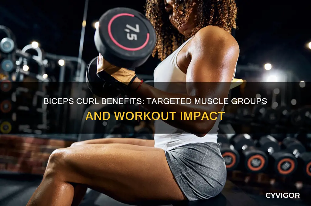 Biceps Curl Benefits: Targeted Muscle Groups And Workout Impact | CyVigor