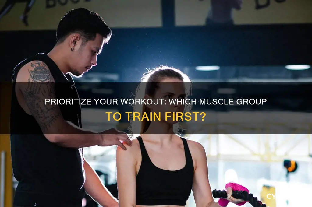 Prioritize Your Workout: Which Muscle Group To Train First? | CyVigor
