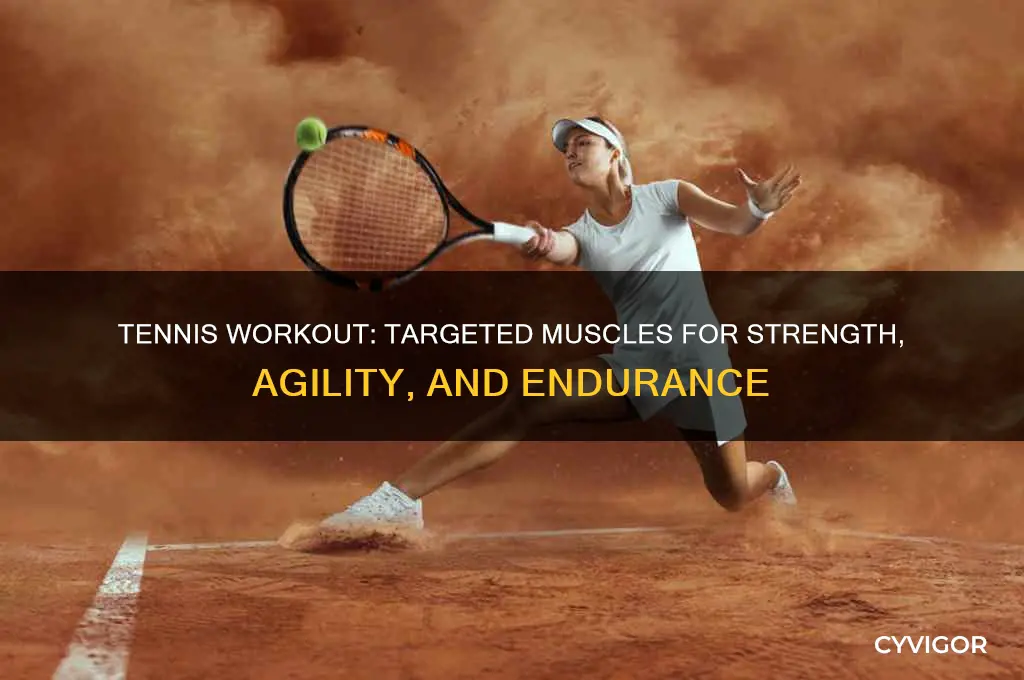 Tennis Workout: Targeted Muscles For Strength, Agility, And Endurance ...