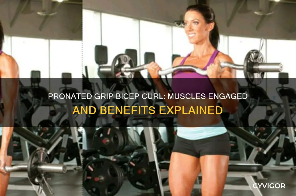 Pronated Grip Bicep Curl: Muscles Engaged And Benefits Explained | CyVigor
