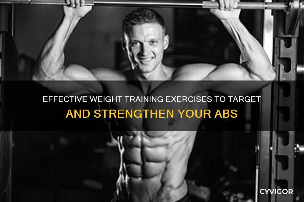 Effective Weight Training Exercises To Target And Strengthen Your Abs ...