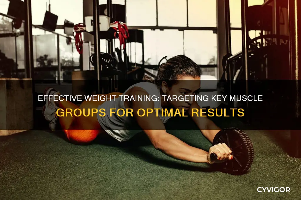 Effective Weight Training: Targeting Key Muscle Groups For Optimal ...