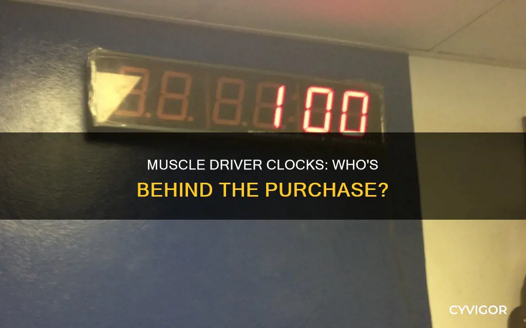 Muscle Driver Clocks: Who's Behind The Purchase? | CyVigor